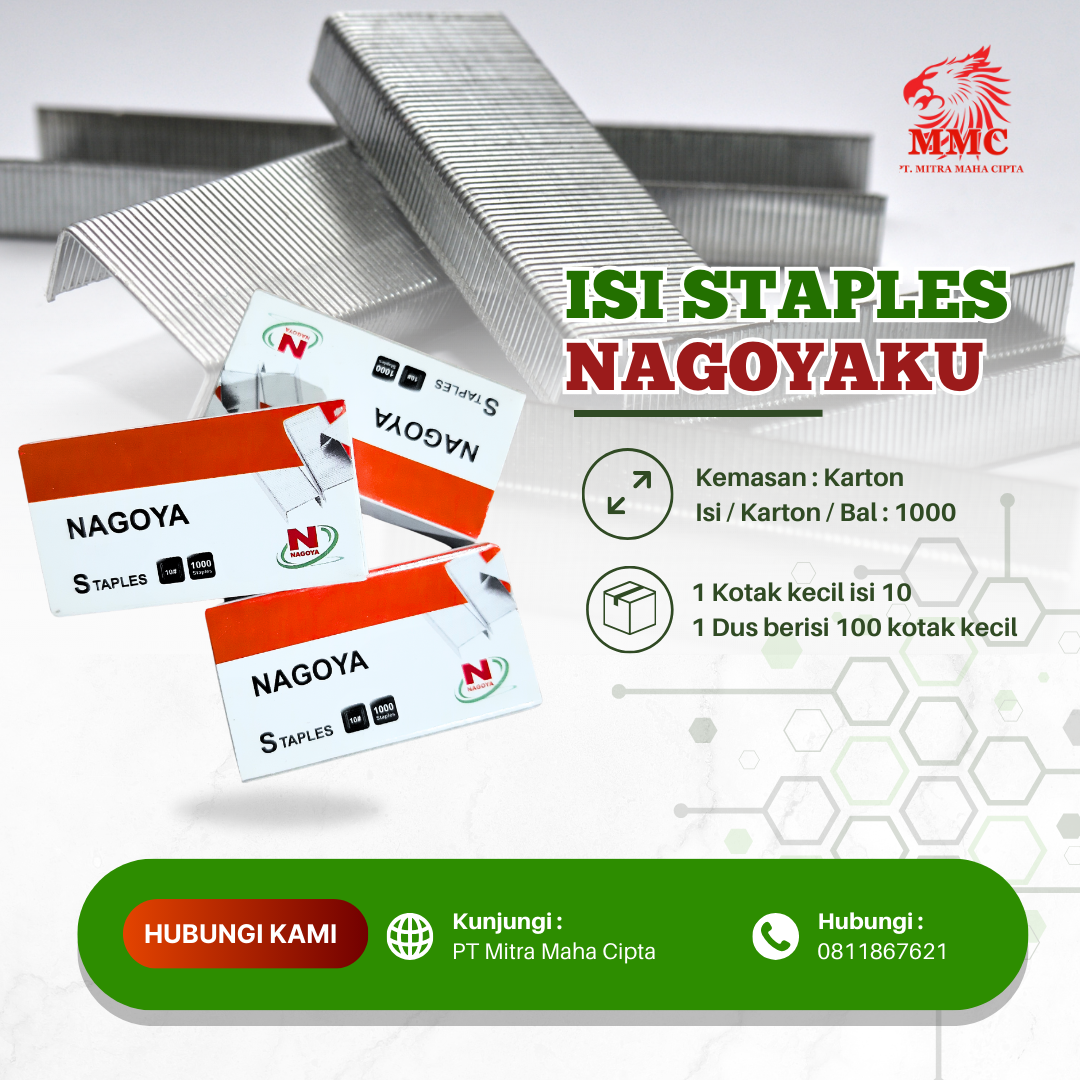 Stapler dan Isi Staples | PT Mitra Maha Cipta